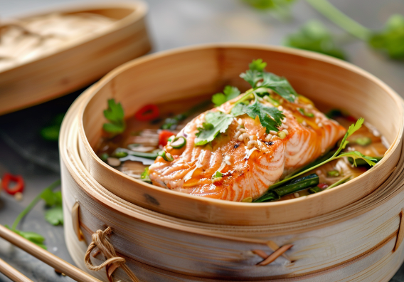 Asian Bamboo Steamed Fish Recipe - Easy To Cook