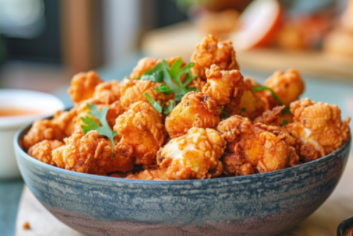 Crispy Chicken Popcorn Recipe | Chicken Popcorn