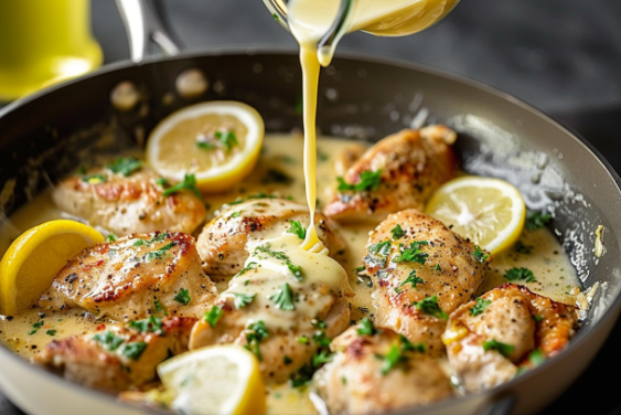 Lemon Chicken Recipe | How To Make Chicken Lemon Dish