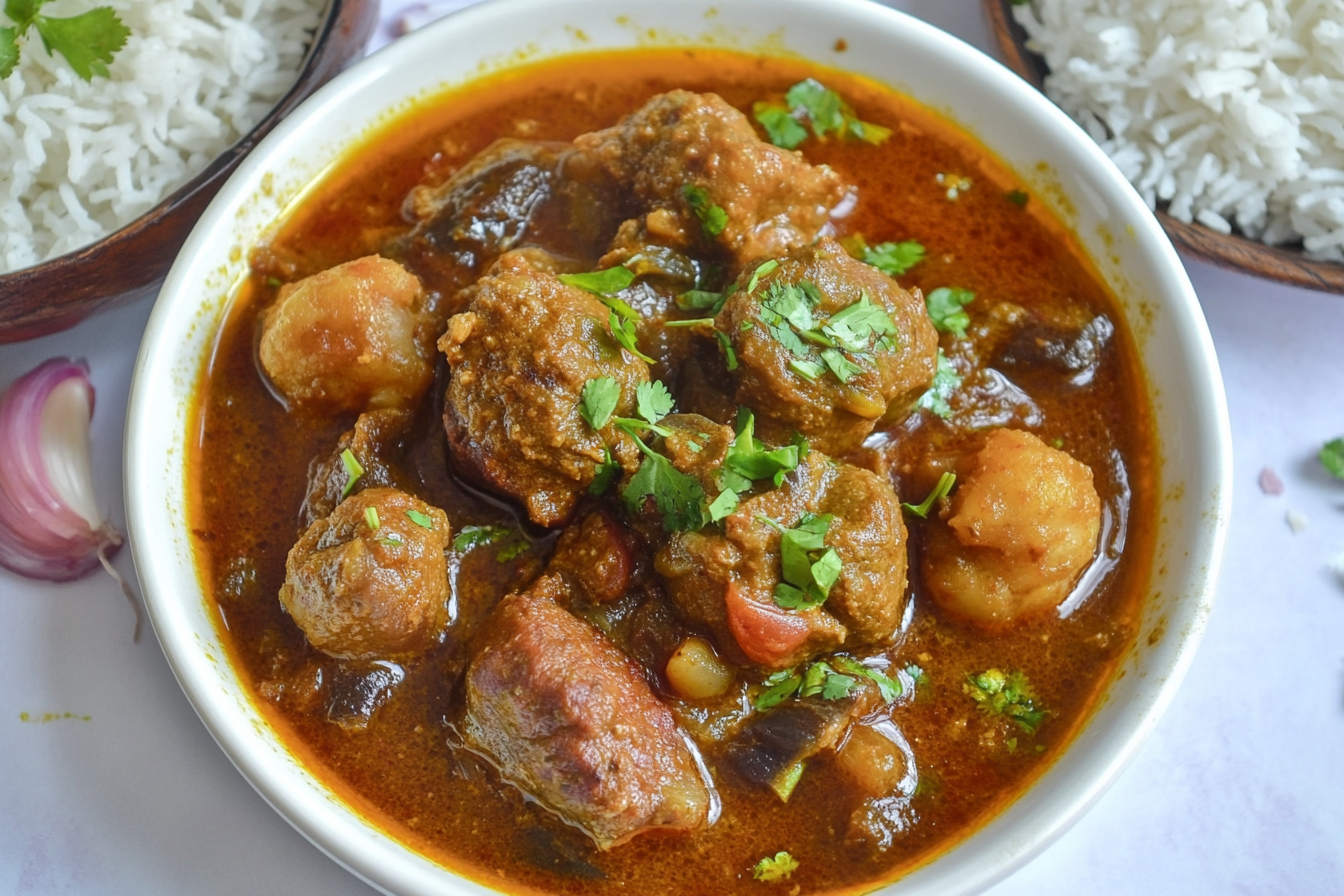 Arbi Recipe- A Delicious Mutton Arbi Curry - Freshtohome Blog